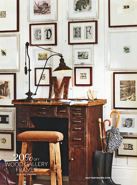 Creating Wonderful Spaces: Pottery Barn Inspired Gallery Wall!